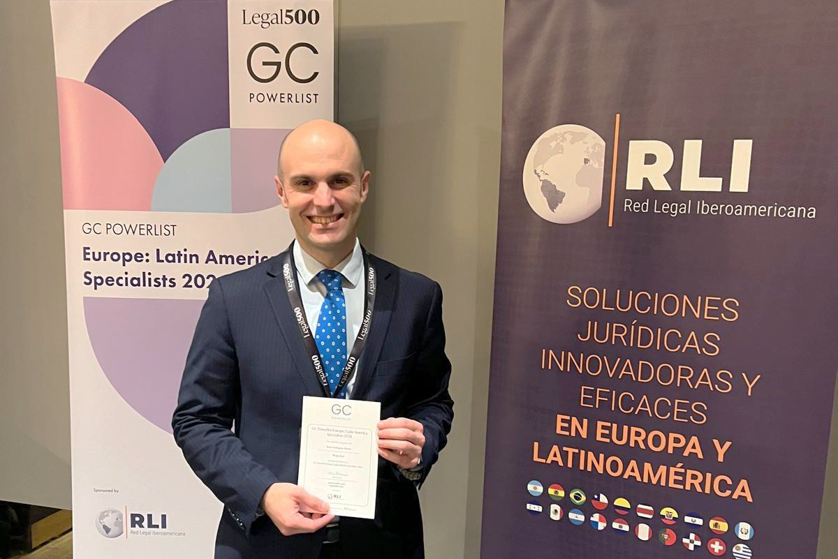 Borja Rodríguez, uno de los abogados más influyentes de Europa
