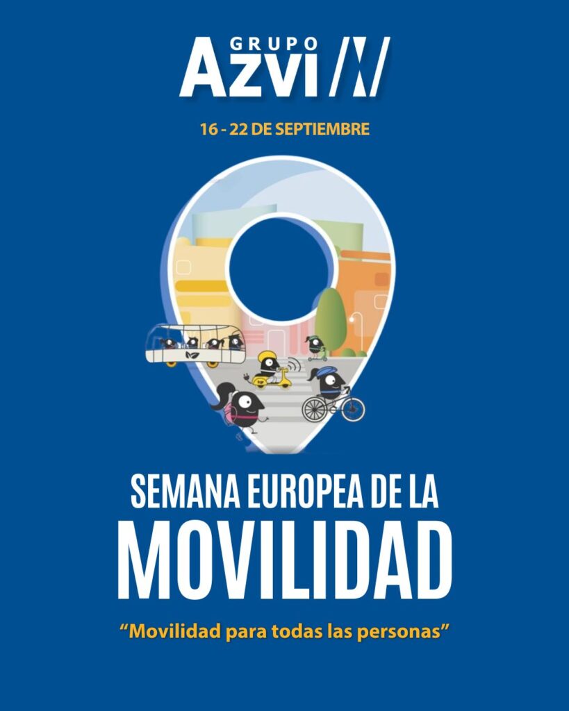 Grupo Azvi se suma a la Semana Europea de la Movilidad 2025