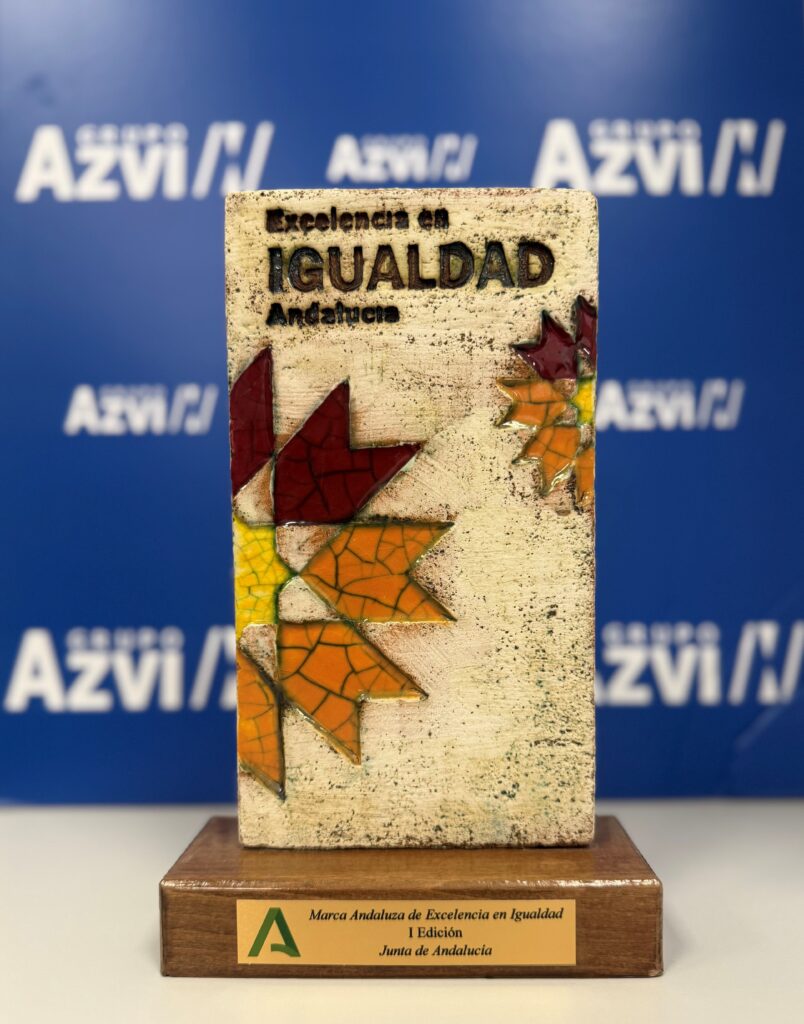 Azvi, distinguida con la Marca Andaluza de Excelencia en Igualdad
