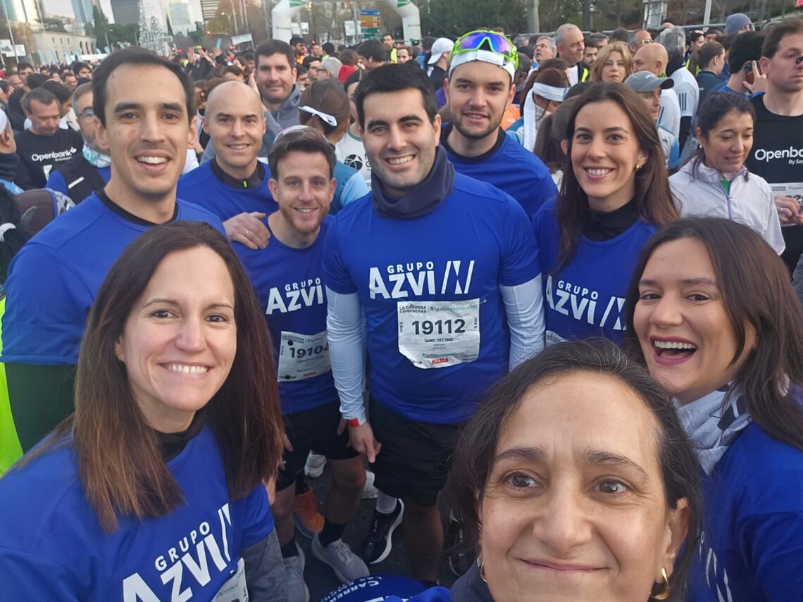 Grupo Azvi participa en la Carrera de las Empresas 2025